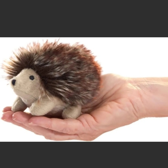 Folkmanis Puppets | Toys | Folkmanis Hedgehog Finger Puppet Plush ...